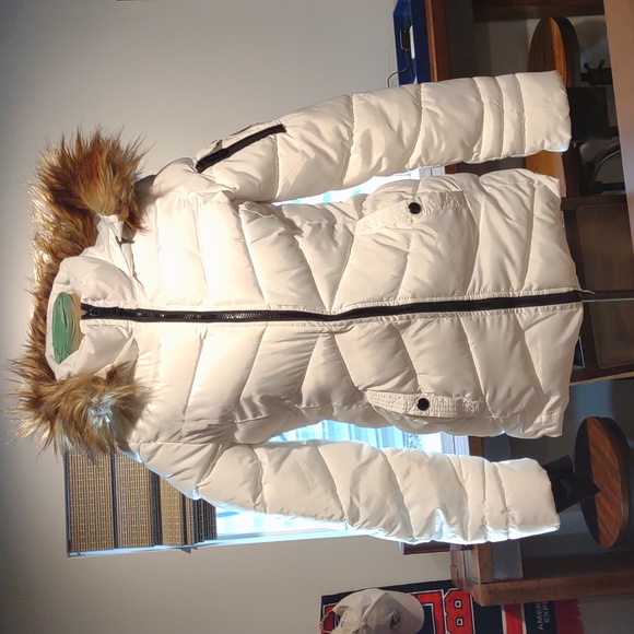 Madden Nyc | Jackets & Coats | Wow Impressive White Ouffer Jacket By ...